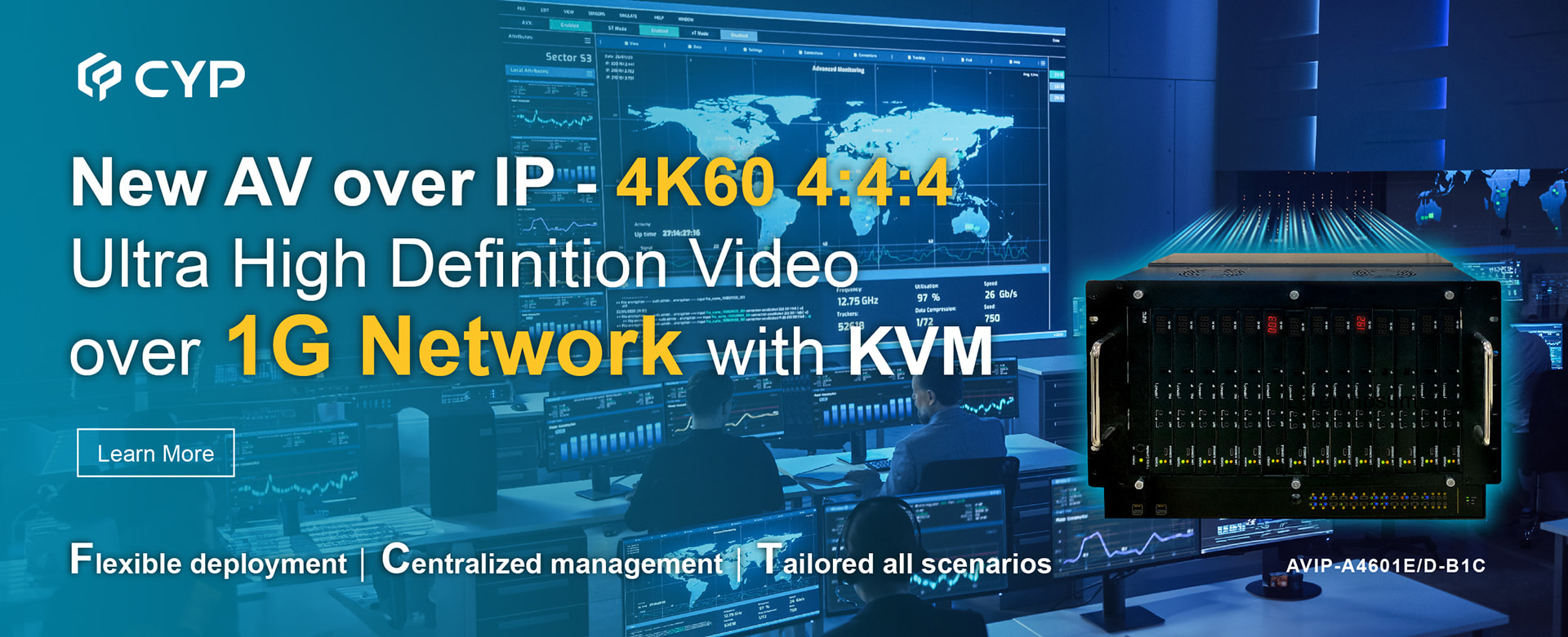 西柏科技股份有限公司 CYP，為專業影音解決方案提供者。聚焦在五大垂直市場包括企業會議、智能教育、娛樂服務、工業IoT與醫療。