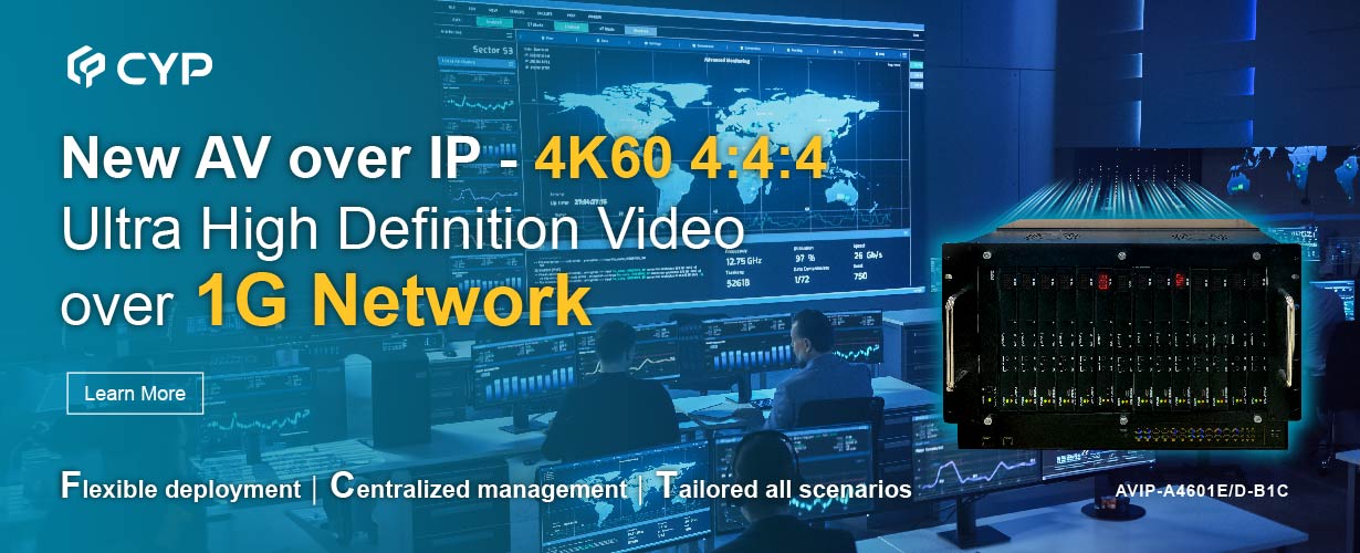 西柏科技股份有限公司 CYP，為專業影音解決方案提供者。聚焦在五大垂直市場包括企業會議、智能教育、娛樂服務、工業IoT與醫療。